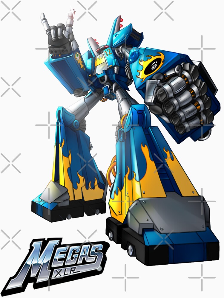 "Megas XLR" T-shirt for Sale by jswoop | Redbubble | megas xlr t-shirts ...