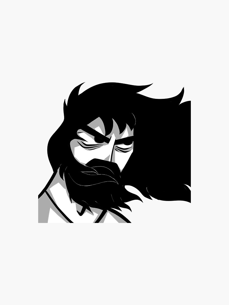 "Samurai Jack Design" Sticker for Sale by Daxhole | Redbubble