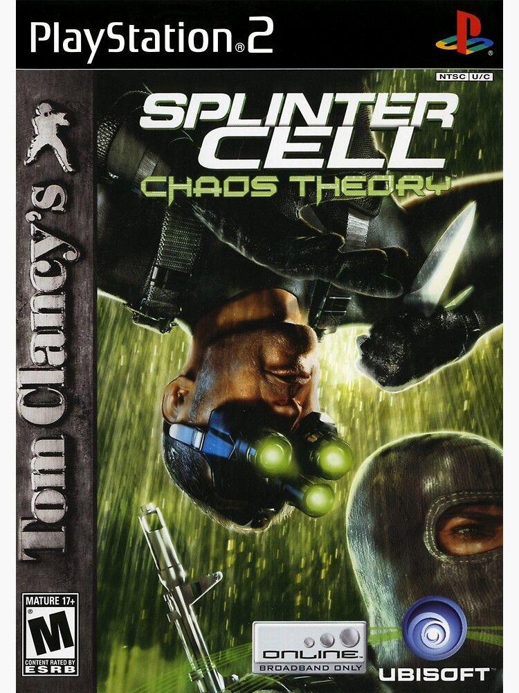 "Splinter Cell Chaos Theory cover art" Poster by slappybag9 | Redbubble