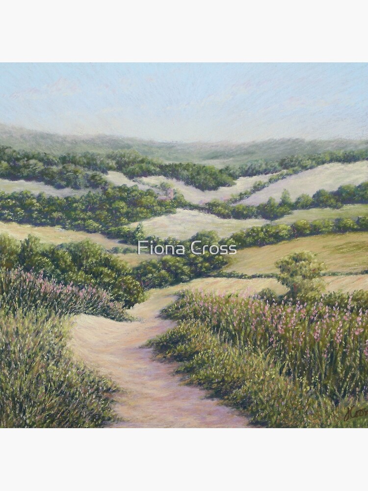 "Path to Newlands Corner, Surrey Hills" Art Print for Sale by fificross ...