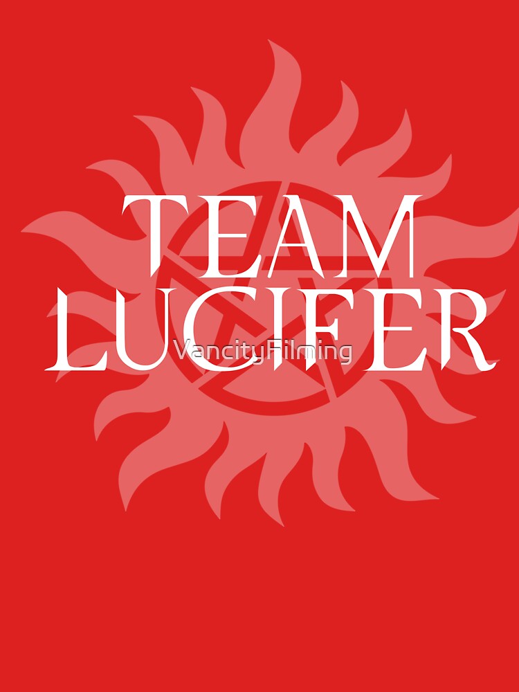 "Supernatural - Team Lucifer" T-shirt for Sale by VancityFilming ...