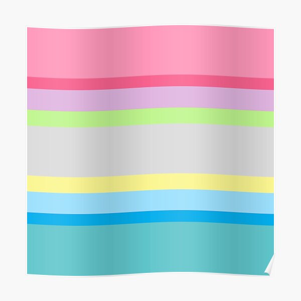 "Gender Questioning Flag" Poster for Sale by LGBT-Liberation | Redbubble