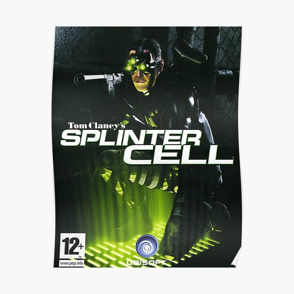 "Splinter Cell Cover Art" Poster by slappybag9 | Redbubble
