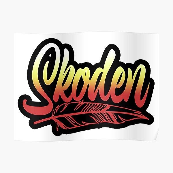 "Skoden" Poster for Sale by shaywes | Redbubble