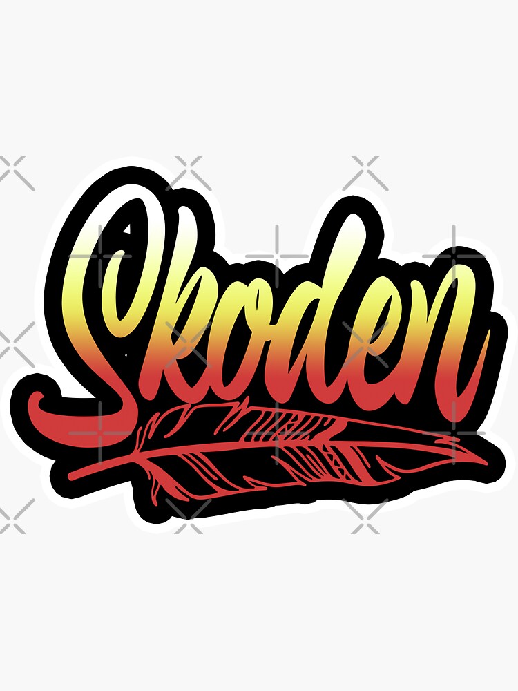 "Skoden" Sticker for Sale by shaywes | Redbubble