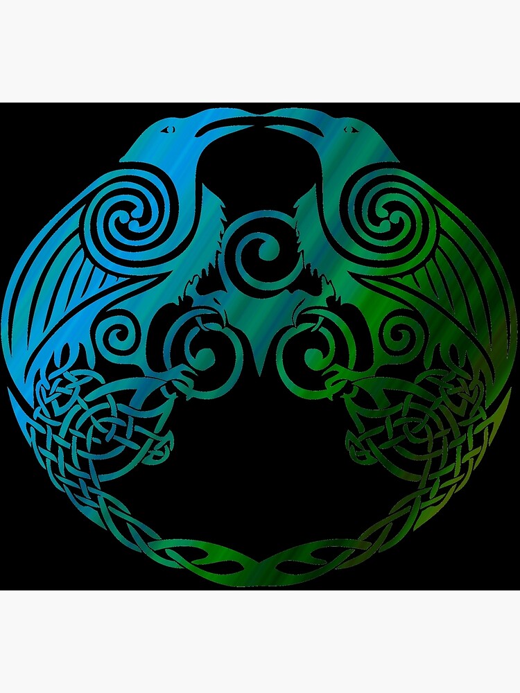 "Celtic Crows" Poster by hinomaru17 | Redbubble