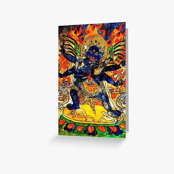 Tibetan Deities Greeting Cards | Redbubble