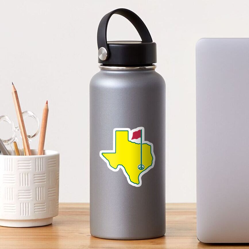 "texas golf" Sticker for Sale by seanyj | Redbubble
