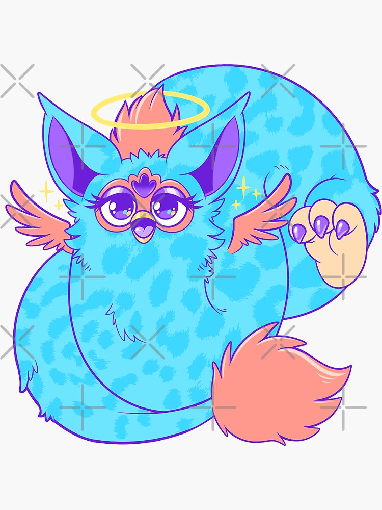 "Long Furby God" Sticker by Nonconformking | Redbubble