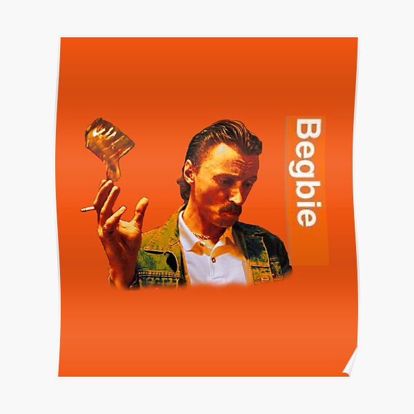 "Begbie throws Glass of Beer - Scene from Trainspotting T-Shirt" Poster ...