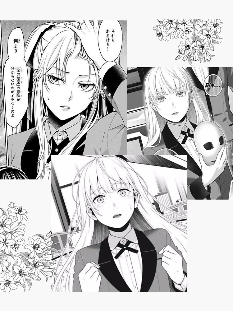 "kakeguri manga" Sticker for Sale by elmacivic | Redbubble