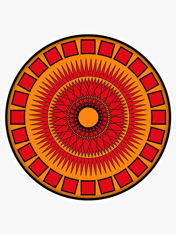 "wheel of life" Sticker for Sale by YudhiJaya | Redbubble