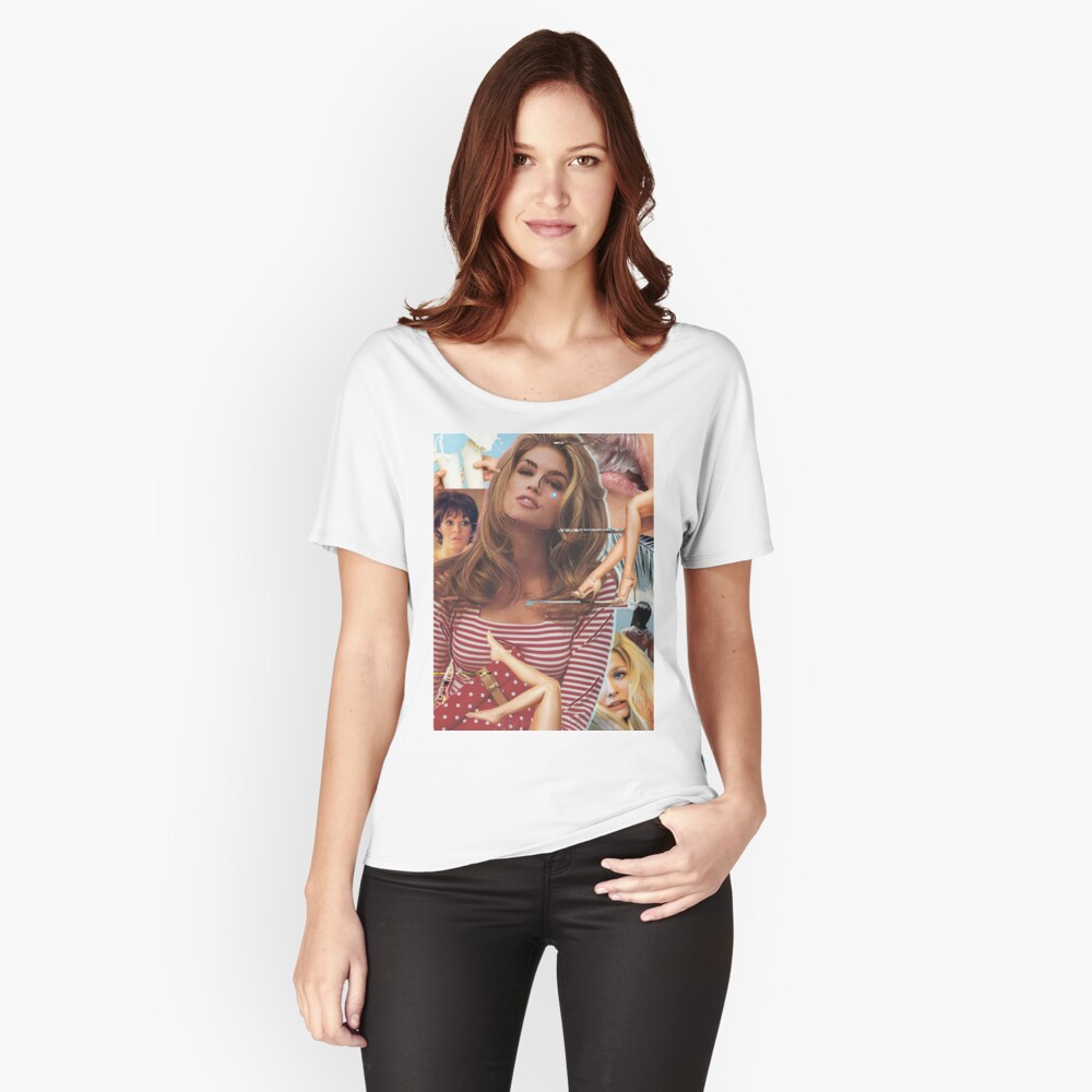 "CINDY CRAWFORD" T-shirt by NANPOW | Redbubble