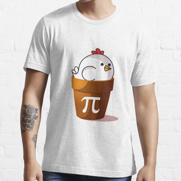 "Chicken Pot Pi Funny Math Nerd Geek Pi Day Pun Design" T-shirt for ...