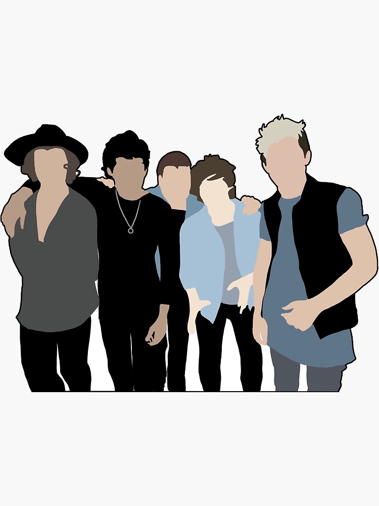 "One Direction FOUR Photoshoot" Sticker for Sale by nataliesipes ...
