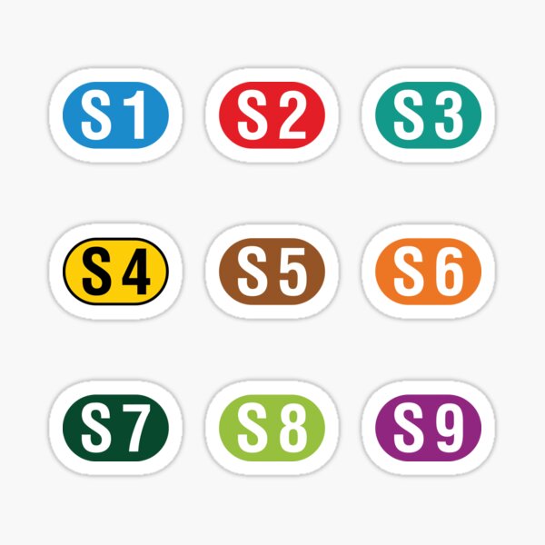 Sticker: S Bahn | Redbubble