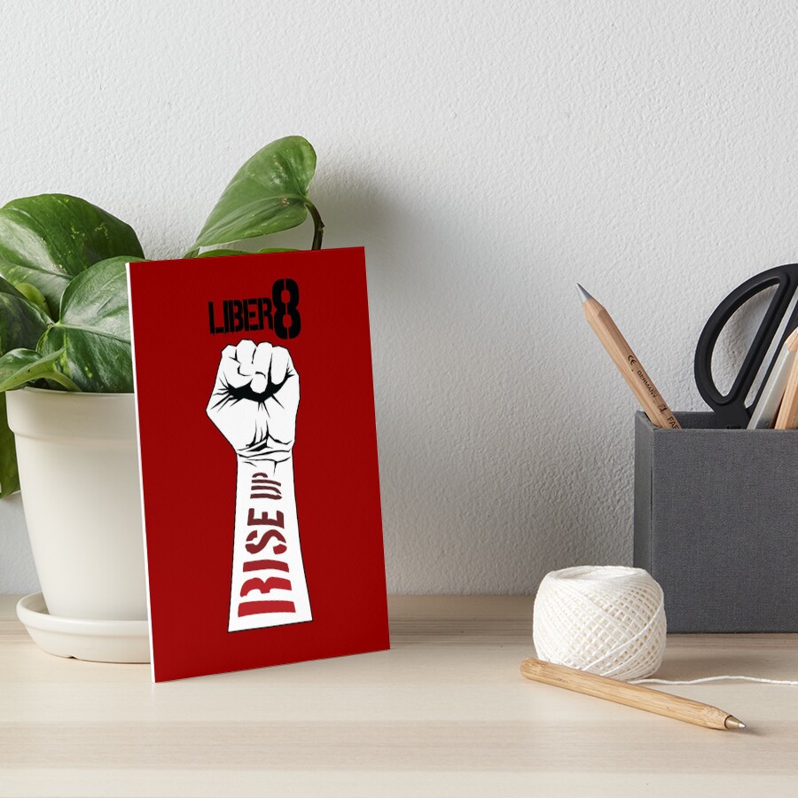 "Liber8 Rise Up - Continuum" Art Board Print for Sale by VancityFilming ...