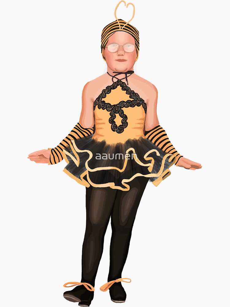 "Bee Girl" Sticker for Sale by aaumen | Redbubble