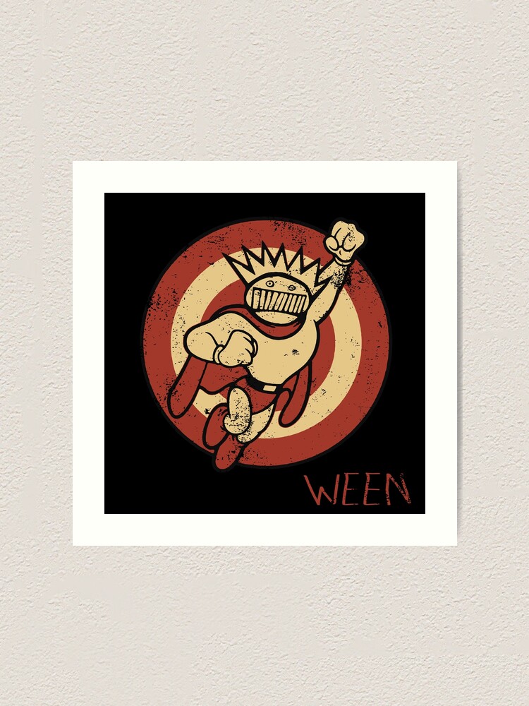 "Ween Logo" Art Print by Brocemira | Redbubble