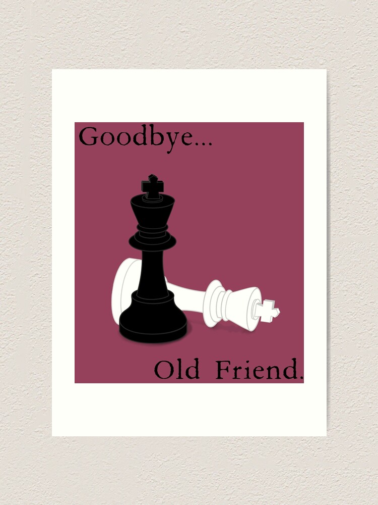 "Goodbye, Old Friend." Art Print by schmaslow | Redbubble