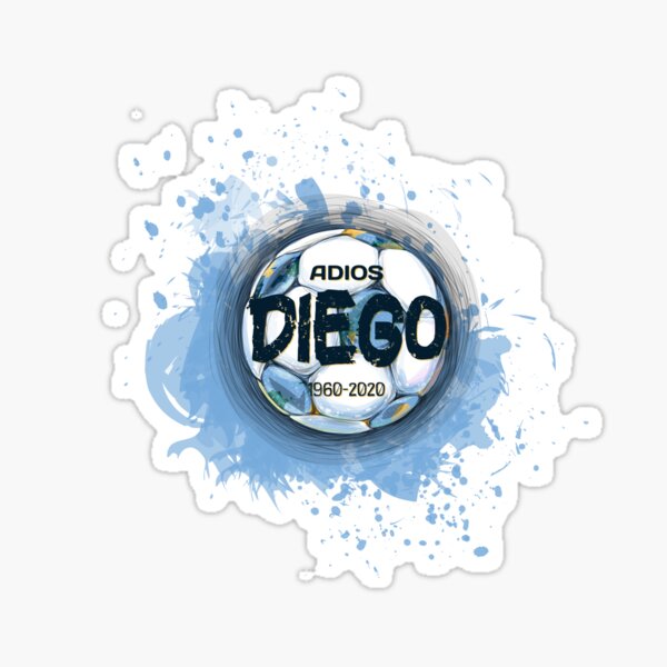 "Adios Diego 1960-2020" Sticker by protshirt2020 | Redbubble