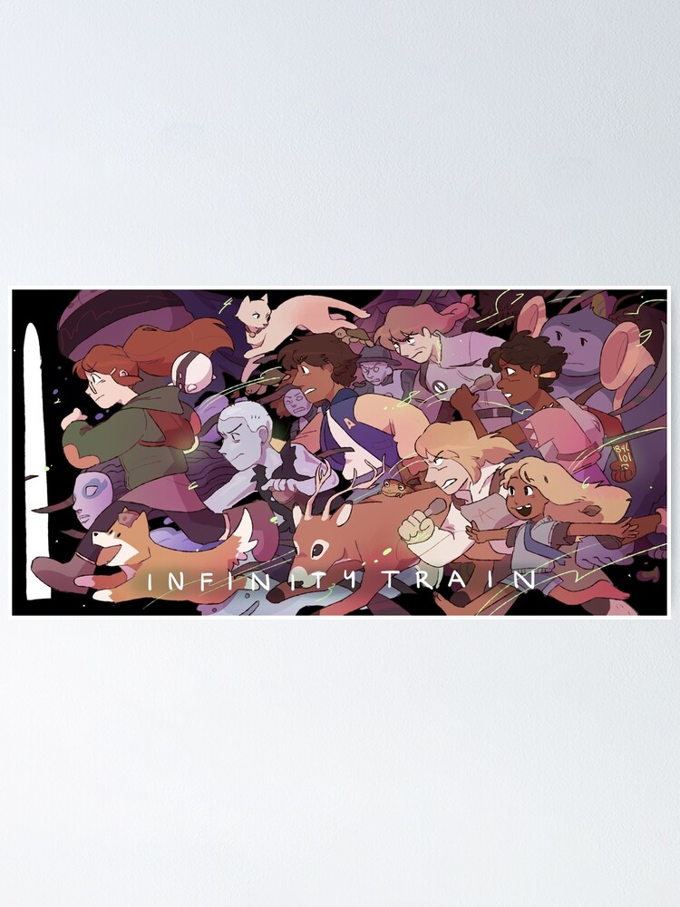 "Infinity Train" Poster for Sale by taffybuns | Redbubble