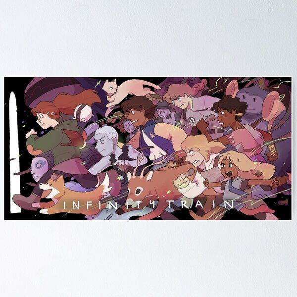 "Infinity Train" Poster for Sale by taffybuns | Redbubble