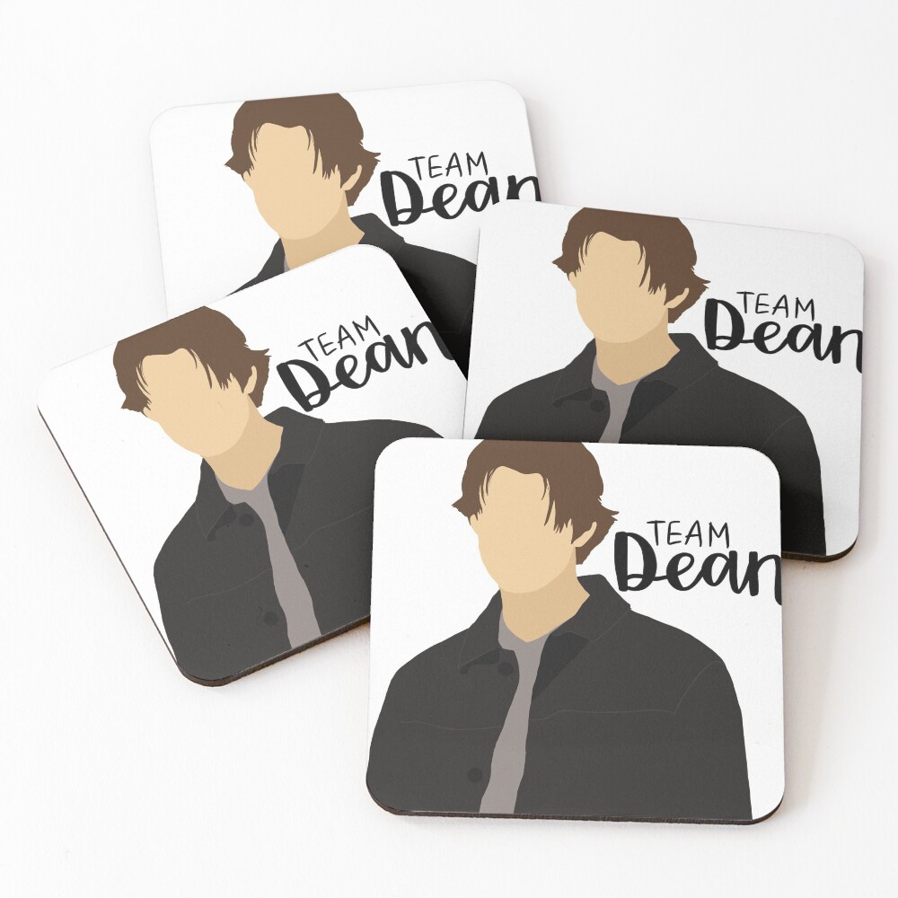 "Team Dean" Sticker for Sale by katiebukovich | Redbubble