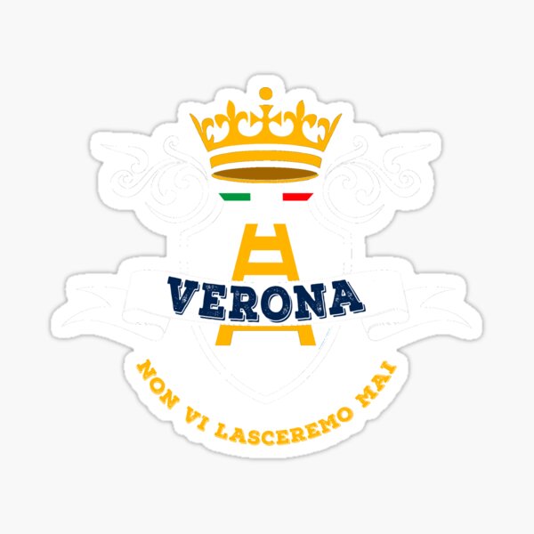 "Scala dell'Hellas scudetto Verona" Sticker for Sale by Camelot71 ...