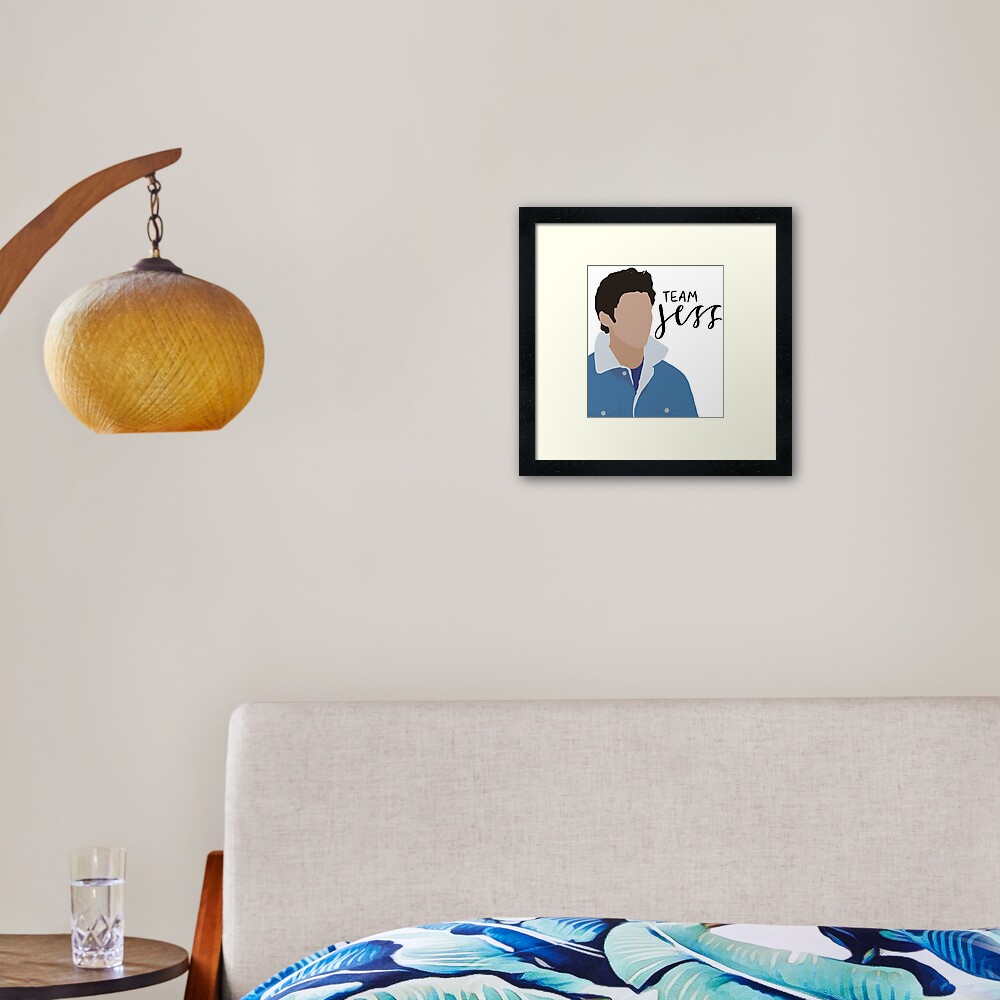 "Team Jess" Sticker for Sale by katiebukovich | Redbubble