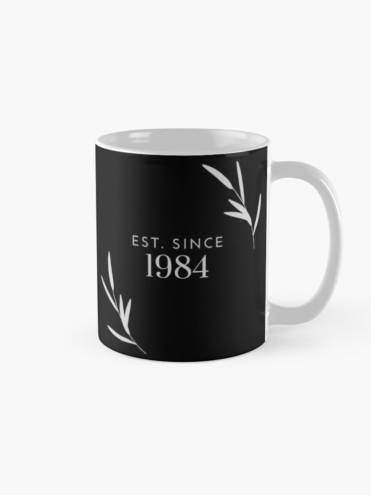 "Est. Since 1984" Mug by CorgeousRus | Redbubble