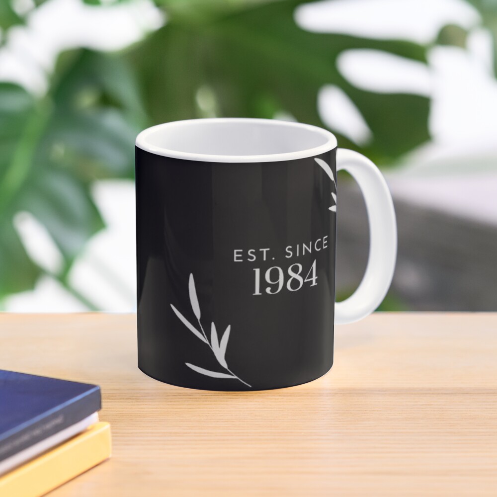 "Est. Since 1984" Mug by CorgeousRus | Redbubble