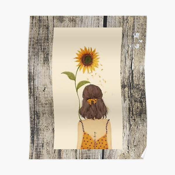 "Sunflower chic" Poster by Zeli2005 | Redbubble
