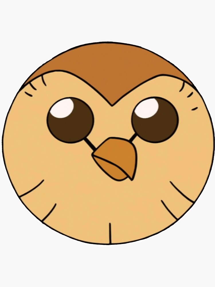 "HOOTY " Sticker for Sale by Acanthusdevil | Redbubble