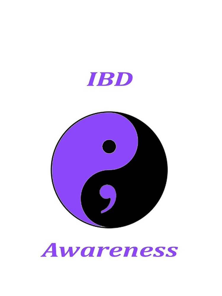 "IBD Awareness Semicolon" iPhone Case for Sale by studay76 | Redbubble
