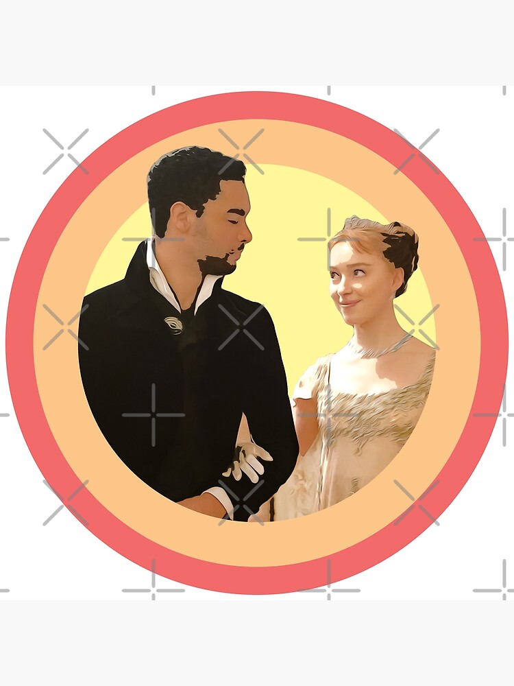 "Bridgerton Duke & I Netflix fan art" Art Print by mindybubble | Redbubble