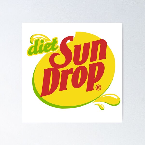 Printable Sun Drop Logo