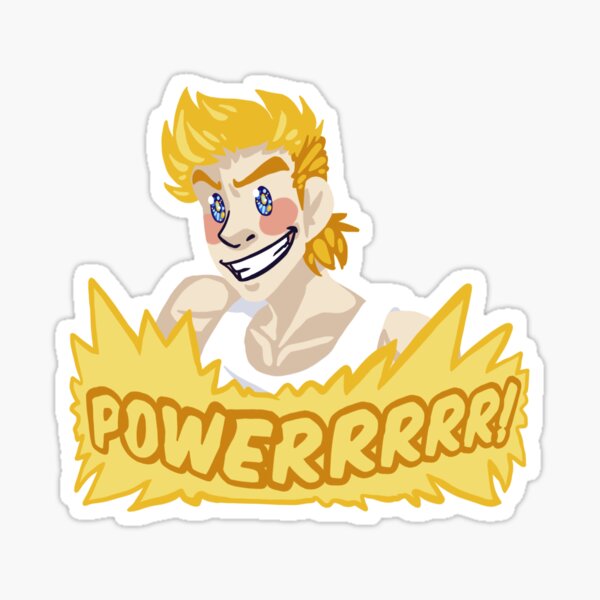 "MHA Mirio - Powerrrrr!" Sticker for Sale by knotcholibre2 | Redbubble