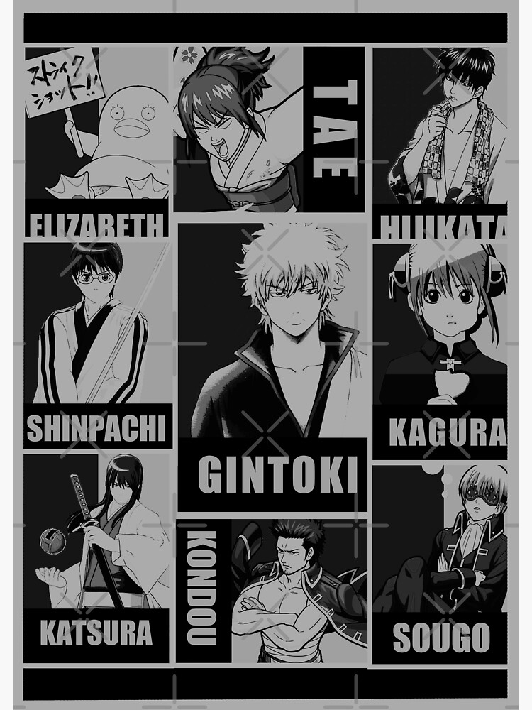 "gintama" Sticker for Sale by MrHappyman00 | Redbubble