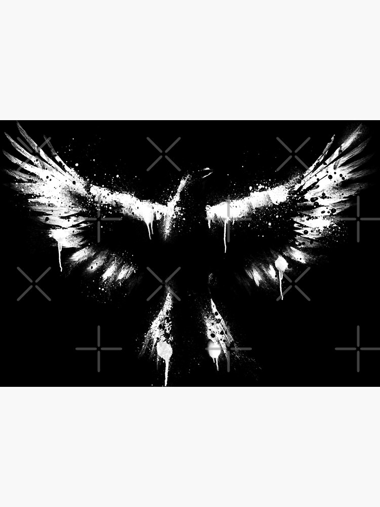"Raven Graffiti" Poster for Sale by GrizzlyGaz | Redbubble