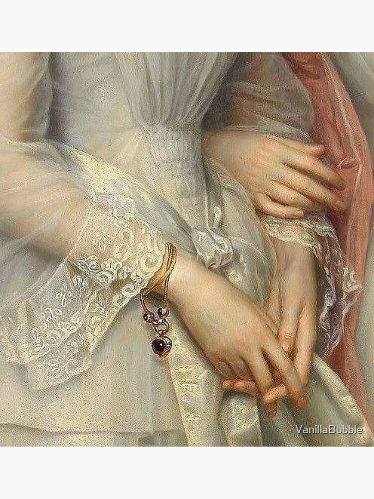 "Sapphic Hands Painting" Sticker for Sale by VanillaBubble | Redbubble