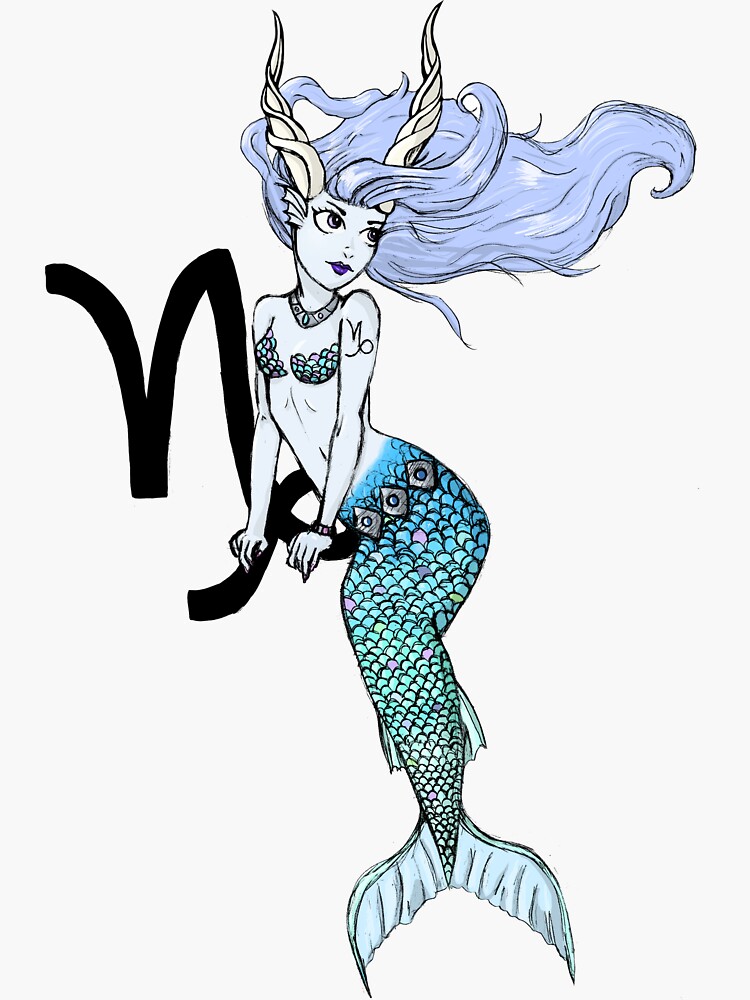 "Capricorn" Sticker for Sale by Jemma-the-human | Redbubble