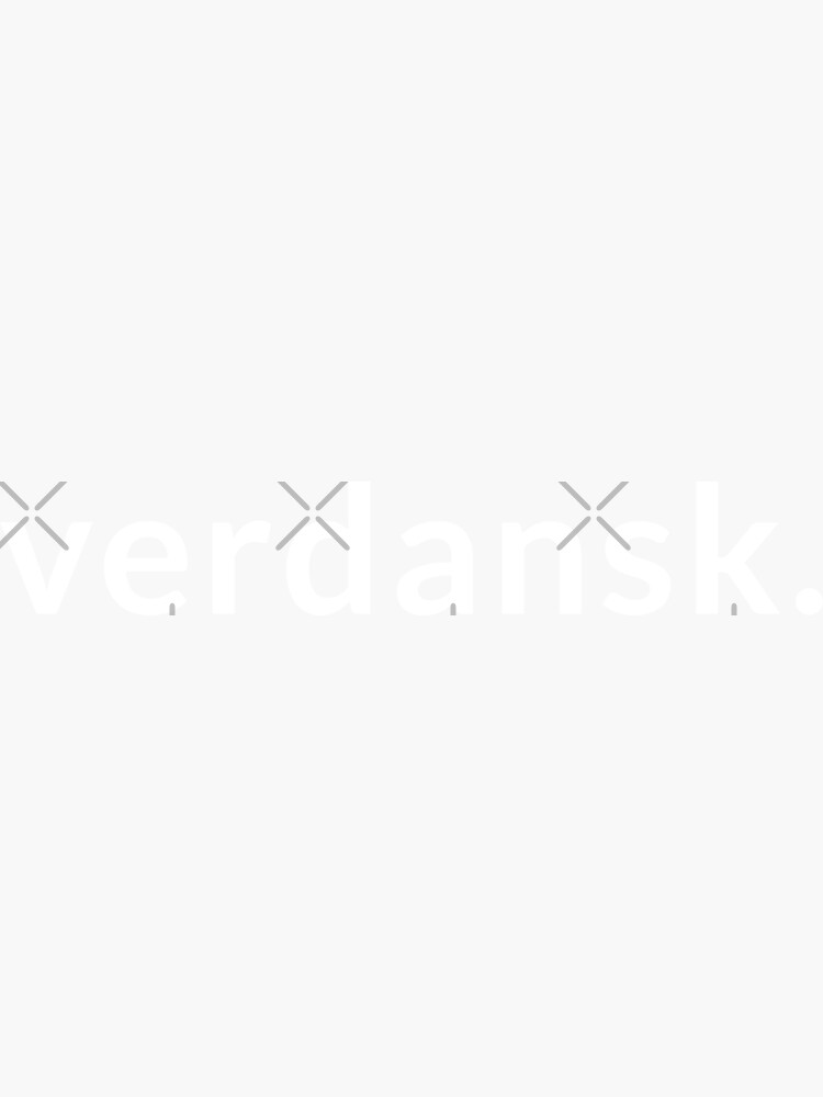 "verdansk" Sticker by Berengario | Redbubble