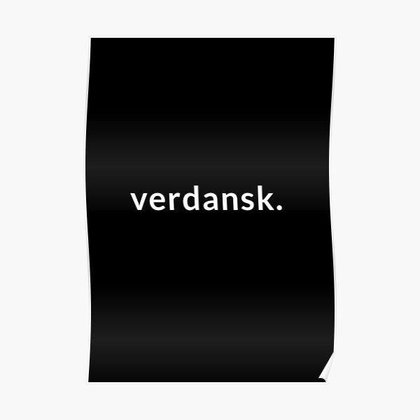 "verdansk" Poster by Berengario | Redbubble