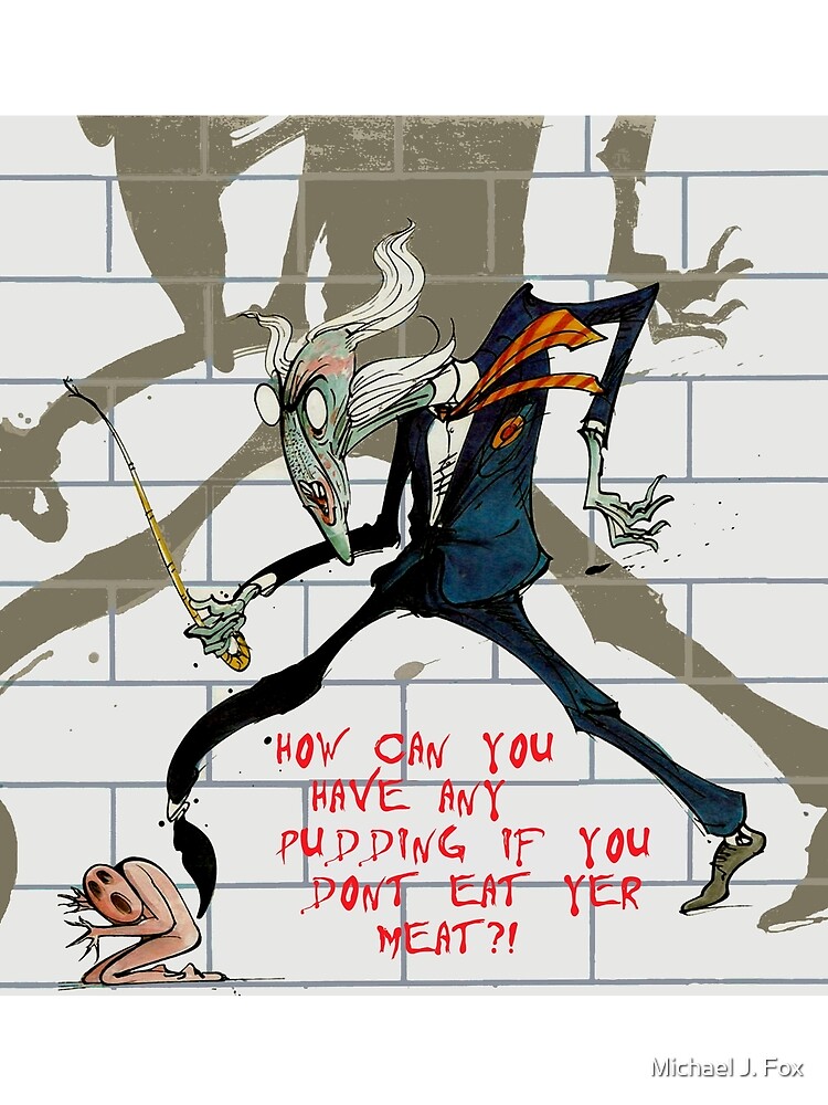 "Pink Floyd Pudding" T-shirt by mfoxdevils | Redbubble