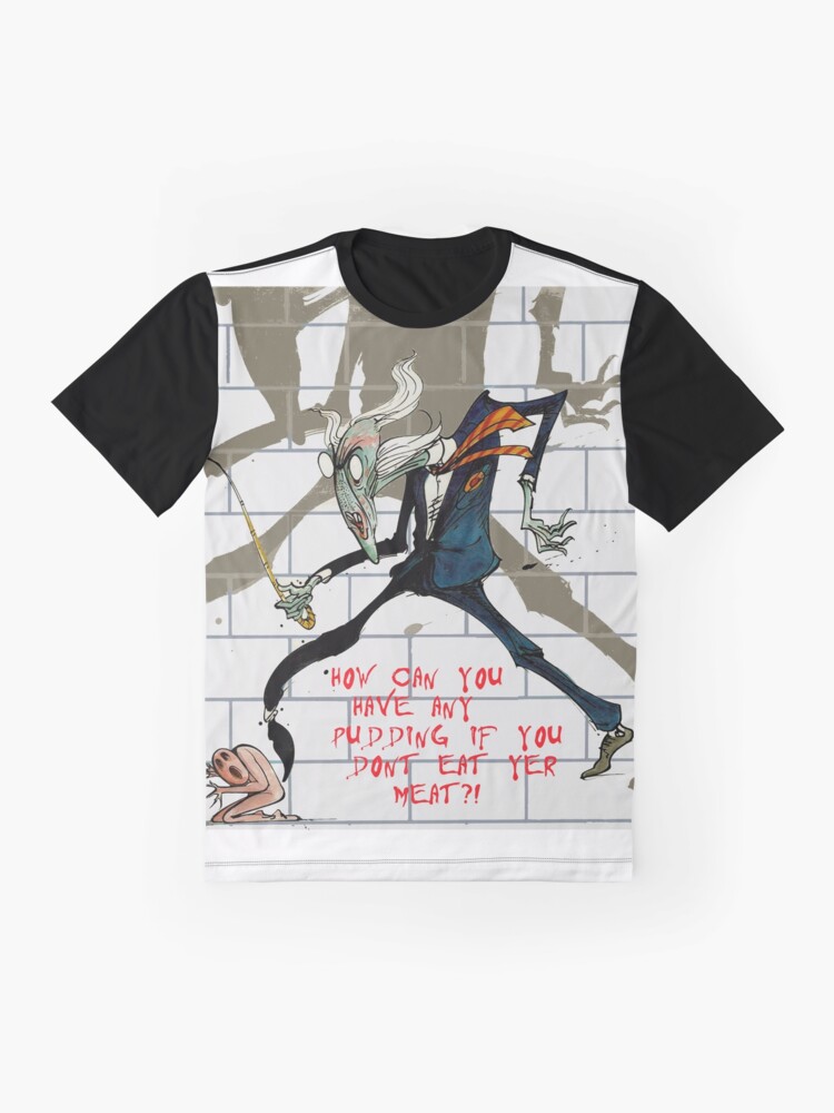 "Pink Floyd Pudding" T-shirt by mfoxdevils | Redbubble