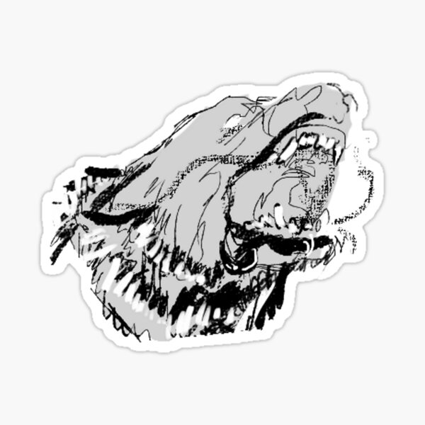 "back off (2)" Sticker for Sale by aneurism | Redbubble