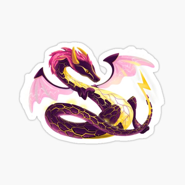 "Magical Cool Electric Lightning Elemental Dragon - Dragon of the ...