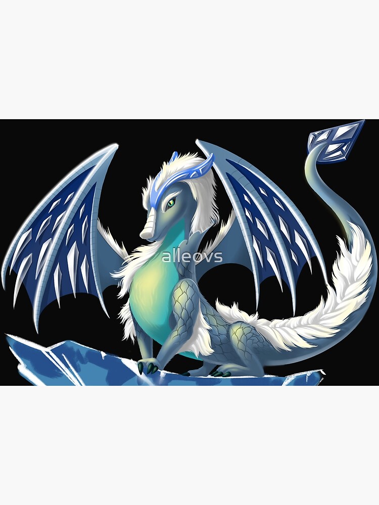 "Magical Cool Ice Cold Elemental Dragon - Dragon of the Elements ...