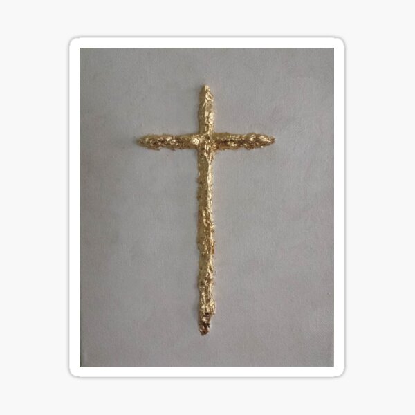 "The Cross" Sticker by Judycj | Redbubble